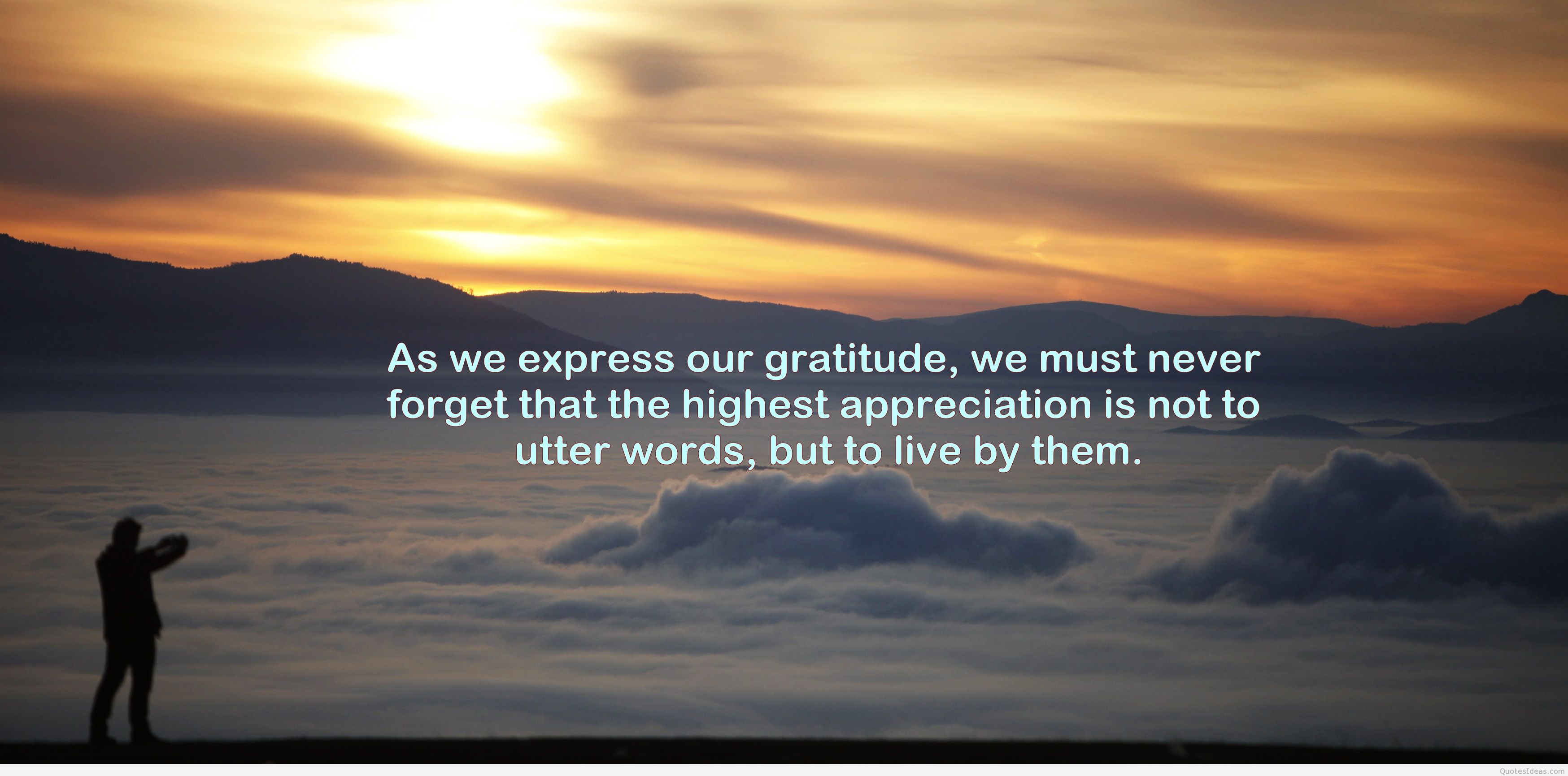 Live by words of gratitude – Stephen Buller